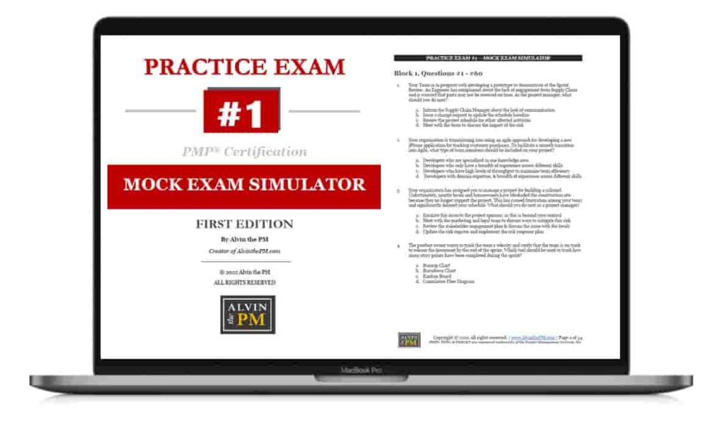Ultimate PMP Exam Simulator Package Offer Expired - Alvin the PM
